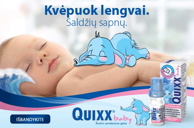 Nosies lašai kūdikiams „QUIXX® baby“ (atsiliepimai) - Prekės - Tėvų ...